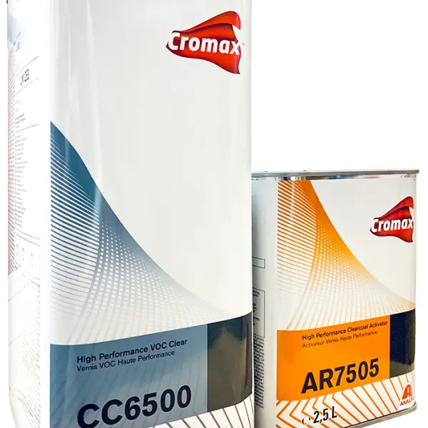 Kit vernis voiture CROMAX CC6500-5L et durcisseur AR7505 | COLOR-BOX